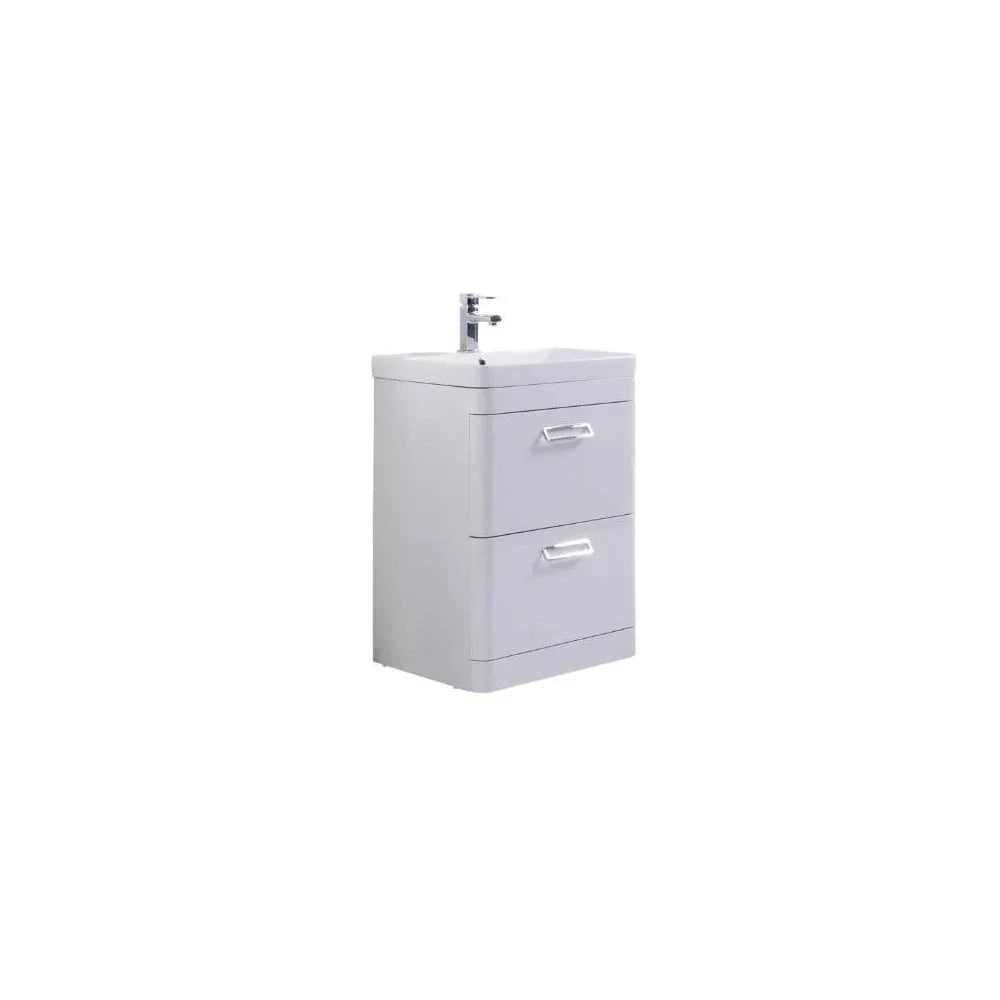 Metro 600mm Floor Standing Unit & Basin – Home Centre Direct