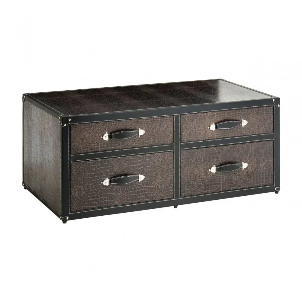 Crocodile Four Drawer Storage Trunk – Home Centre Direct