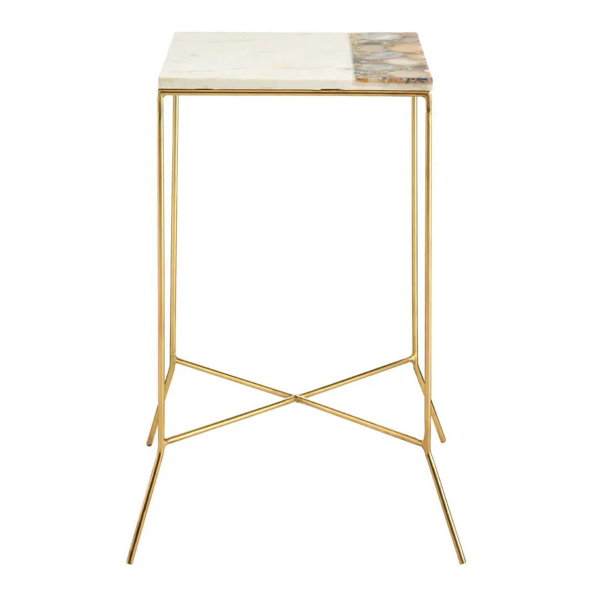Marble Agate Side Table – Home Centre Direct