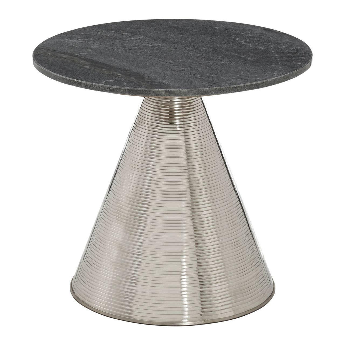 Luxury Grey Marble Side Table – Home Centre Direct